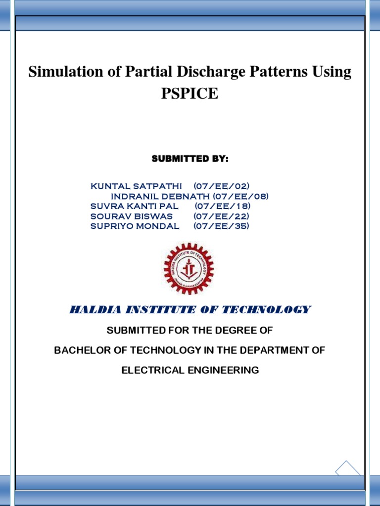 Partial Discharge Analysis | PDF | Capacitor | Insulator (Electricity)