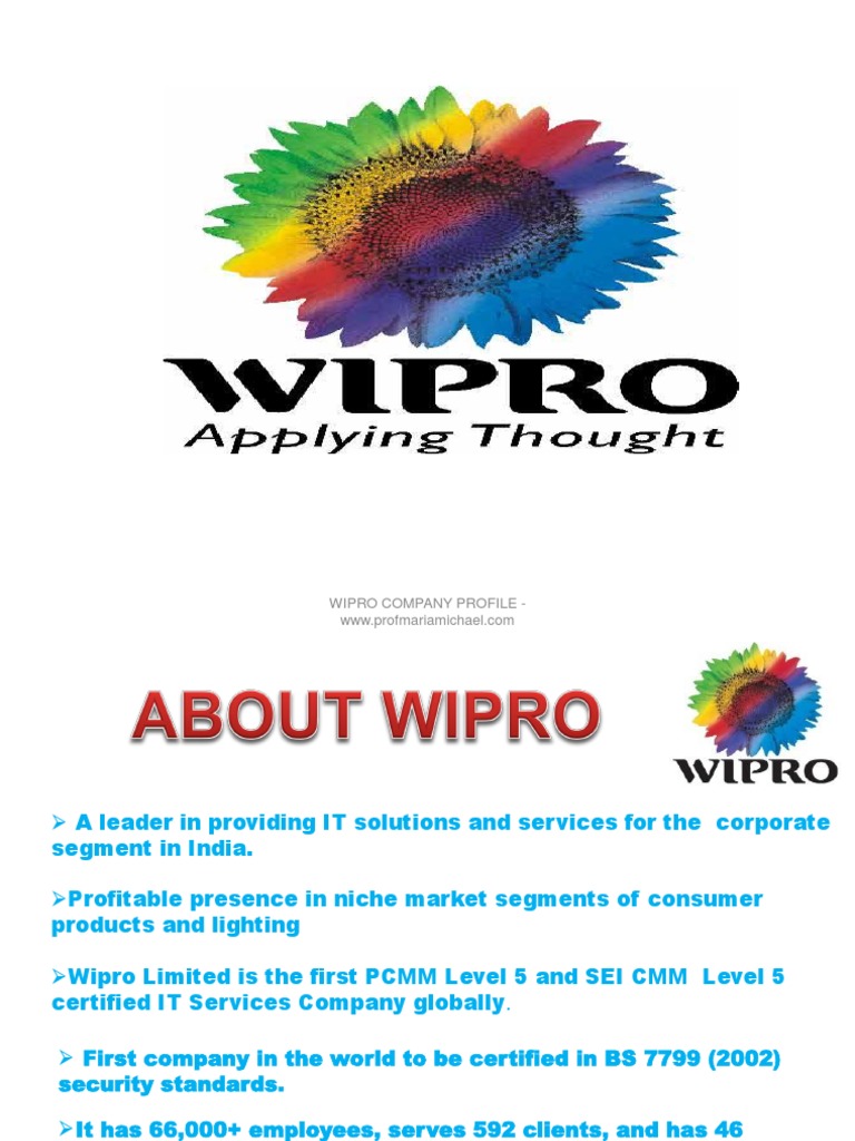 WWW - Wipro Profile | PDF | Business | Economies