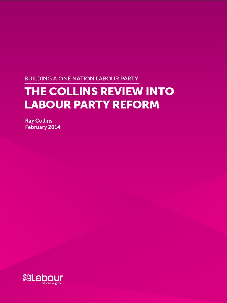 Collins Review | PDF | Labour Party (Uk) | Trade Union