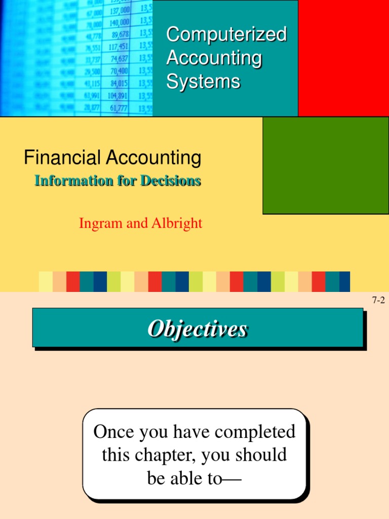 Computerized Accounting - Lesson 1 | PDF | Relational Database | Databases