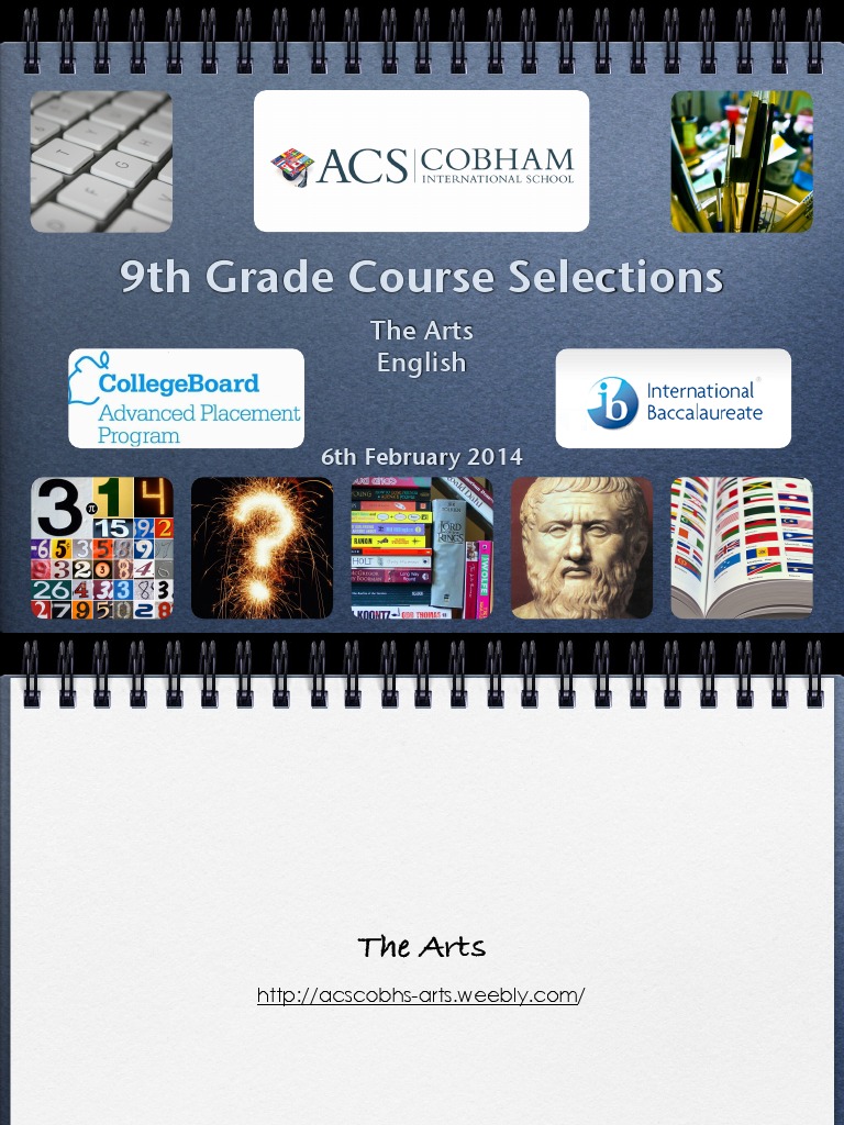 9th Grade Course Selection Presentation 2014 Part Three Pdf