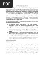 Contrato de Reaseguro | PDF | Seguro | Reaseguro