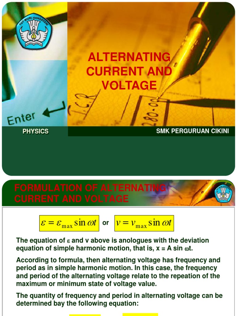 Alternating Current | PDF | Inductor | Electrical Impedance