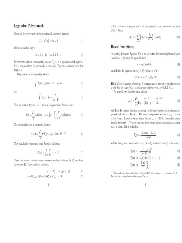 Leg Bess | PDF | Equations | Functions And Mappings