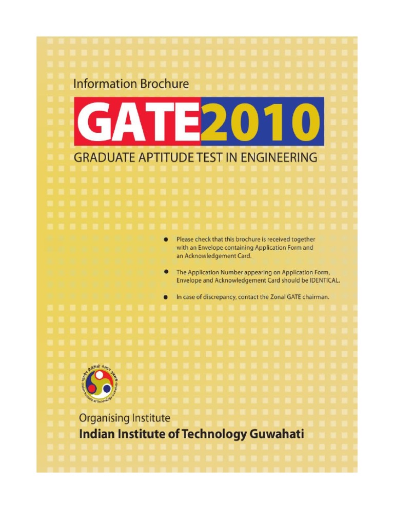 Graduate Aptitude Test in Engineering | PDF | Educational Assessment ...