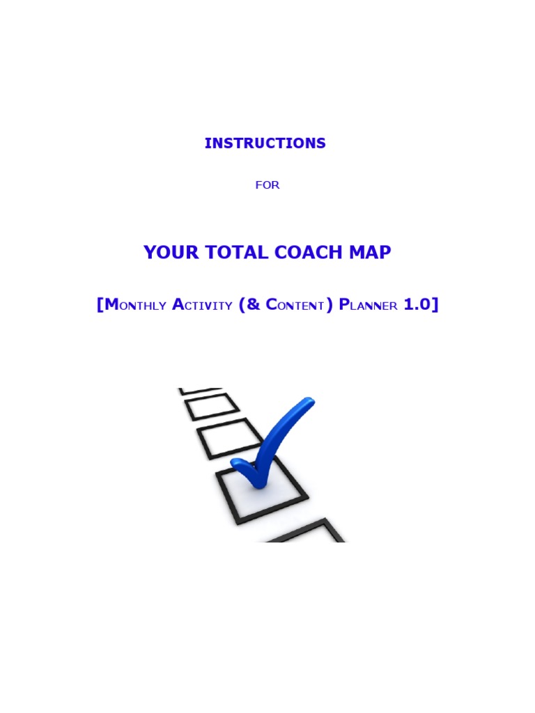 TC MAP Instructions | PDF | Point And Click | Microsoft Excel