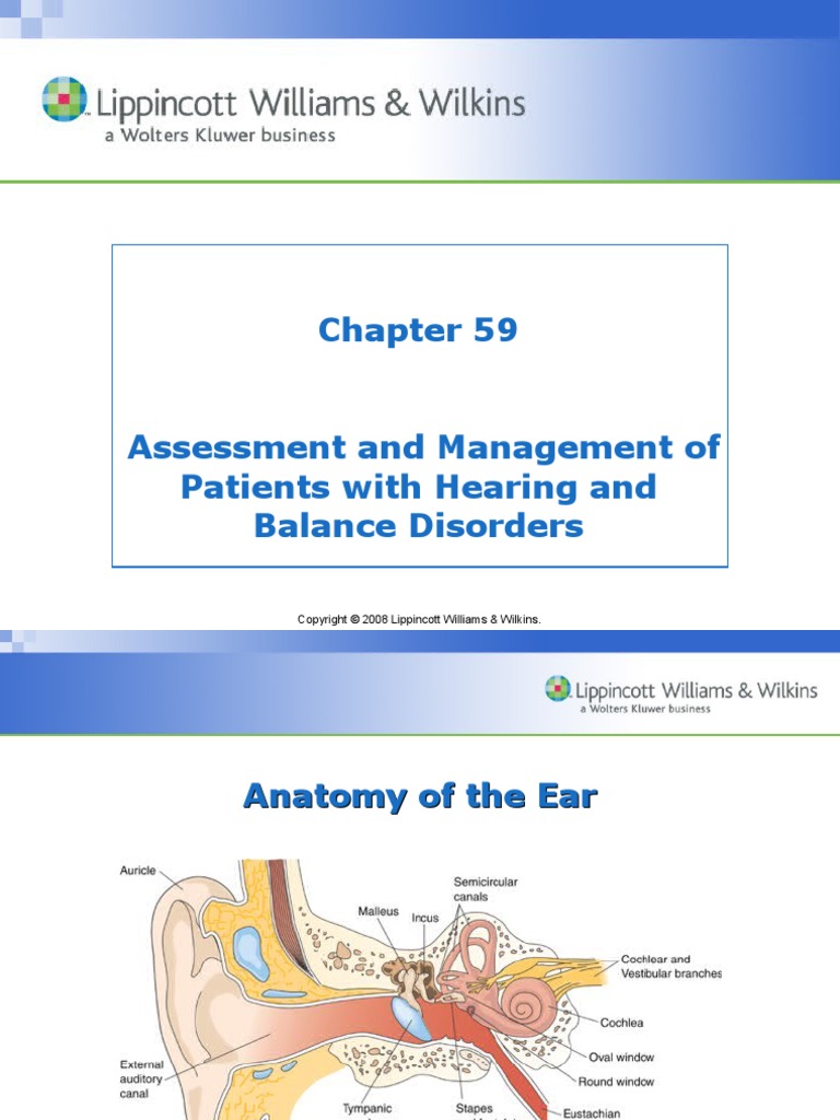Patients With Hearing and Balance Disorders | PDF | Vertigo | Ear