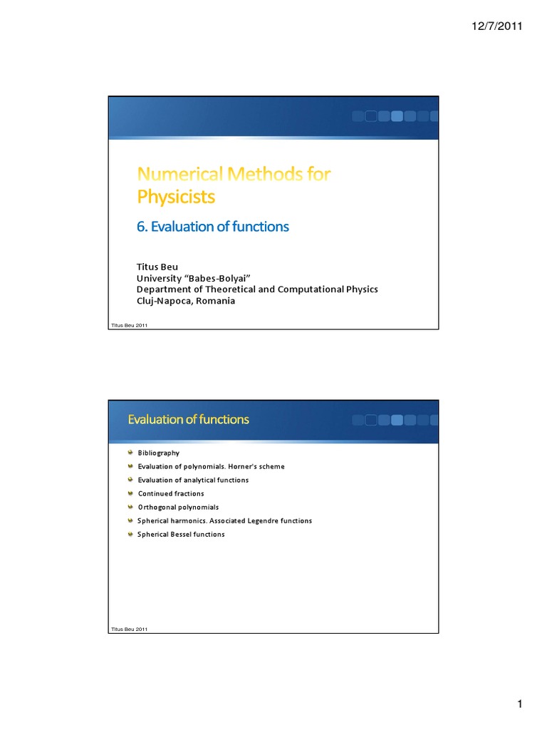 Metode Numerice in C - Titus Beu | PDF | Real Analysis | Abstract Algebra