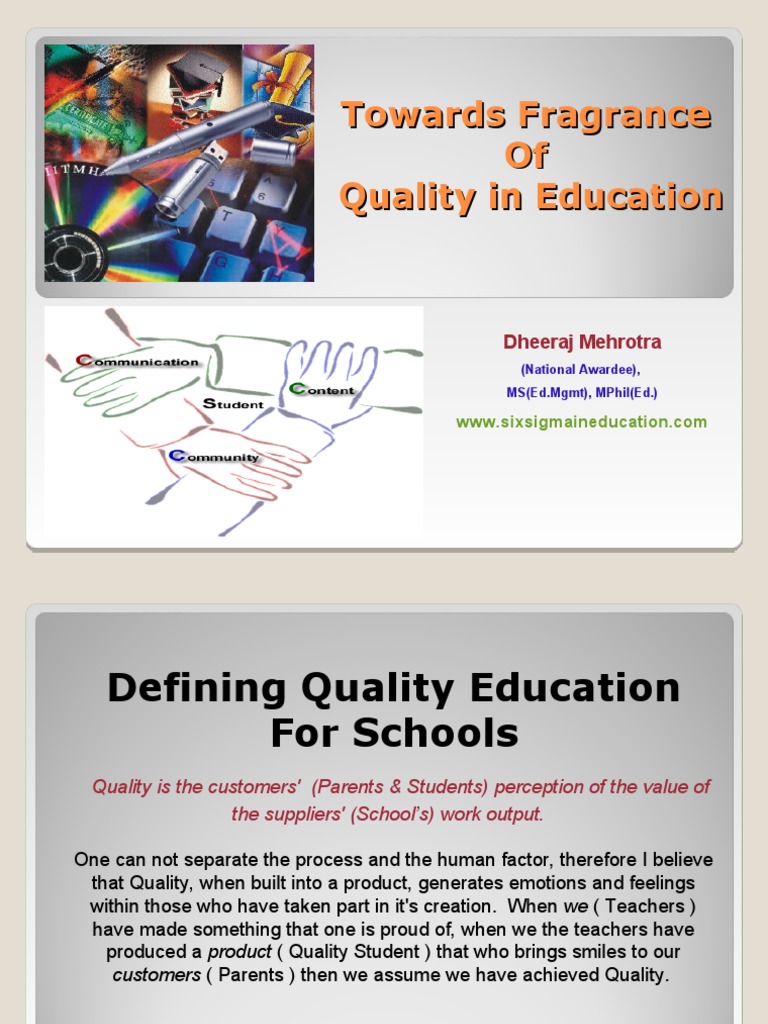 Towards Fragrance in Education | PDF | Motivation | Motivational