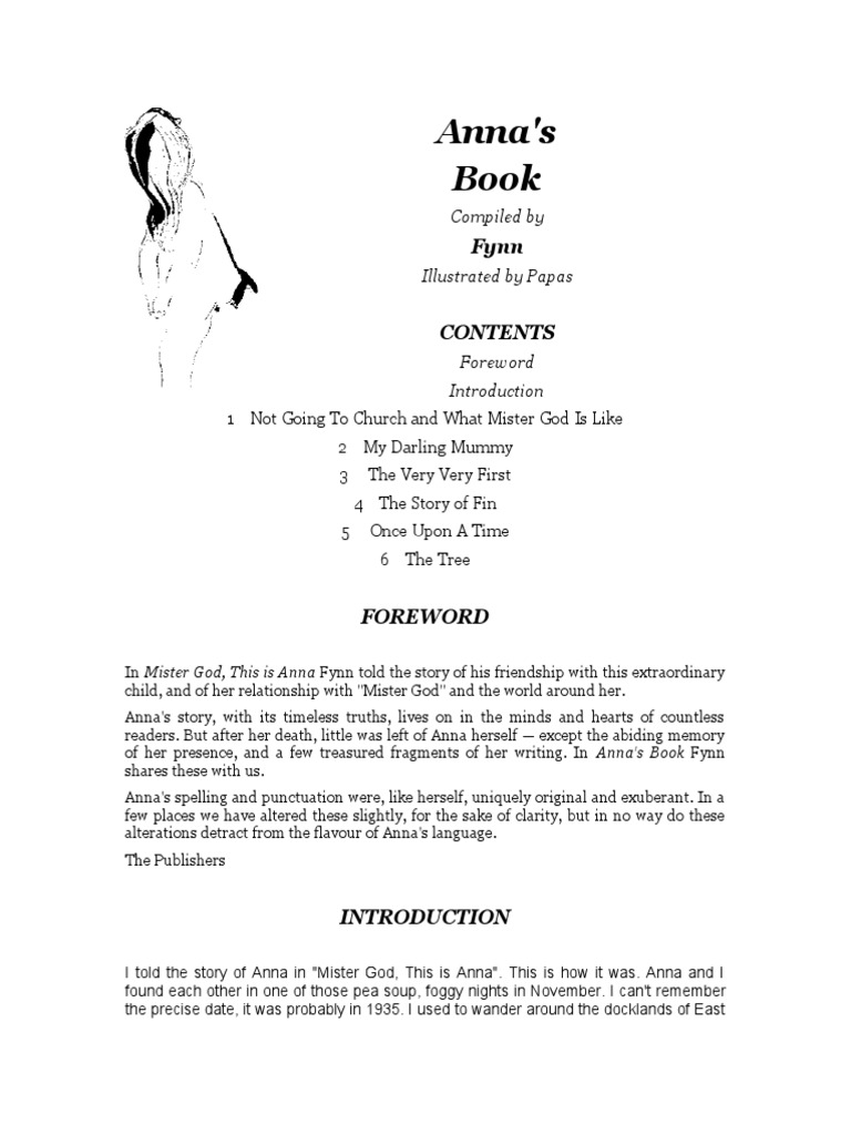 Anna's Book | PDF