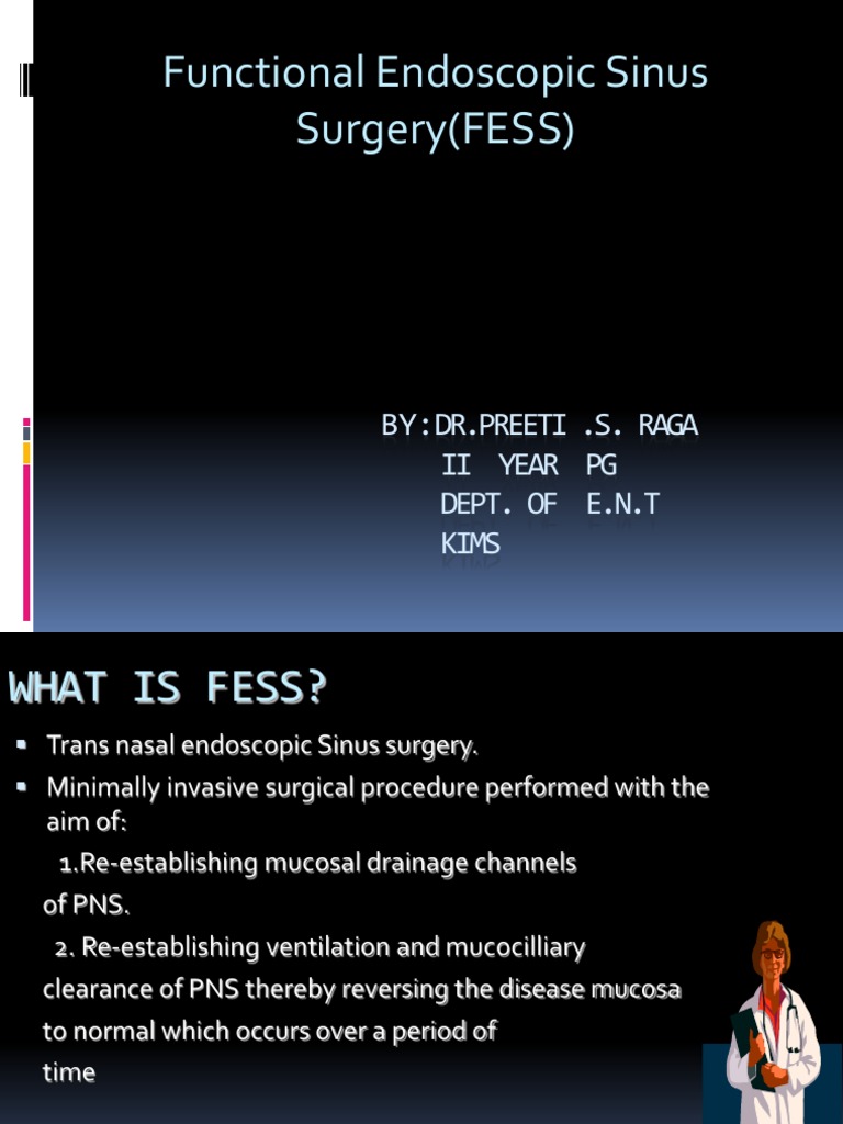 Final Fess | Endoscopy | Surgery