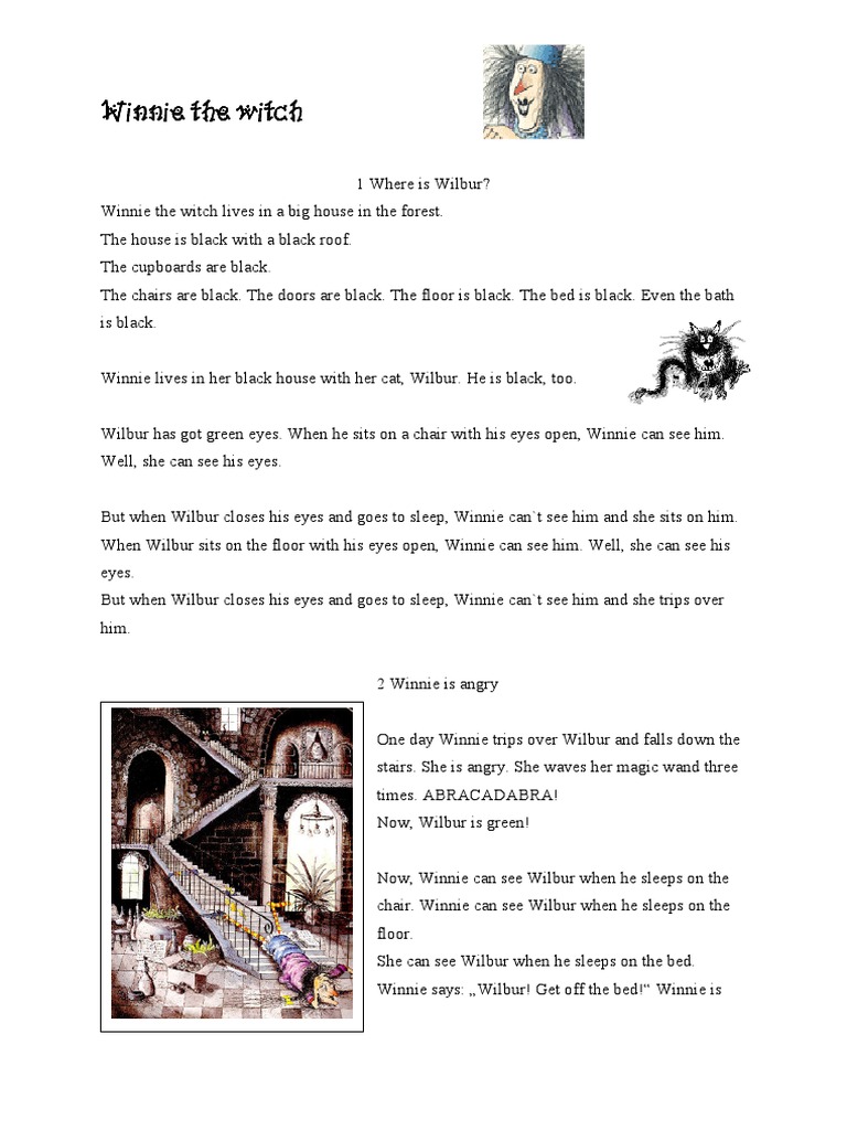 Winnie The Witch - Text | PDF | Leisure