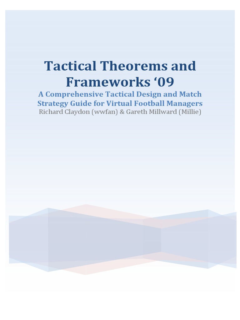 Tactical Theorems and Frameworks 09 | PDF | Athletic Sports | Ball Games