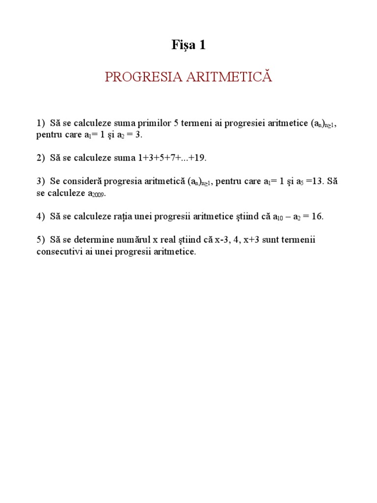 Fisa 1 - Evaluare Formativa | PDF