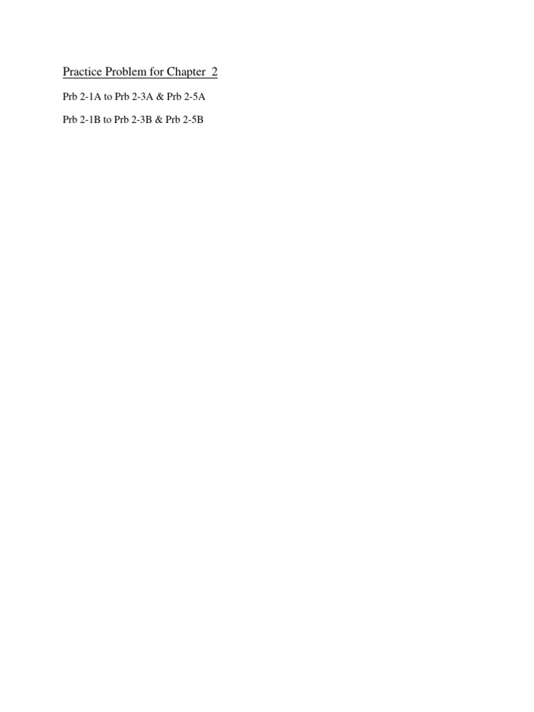 Acc Ch2 Questions | PDF