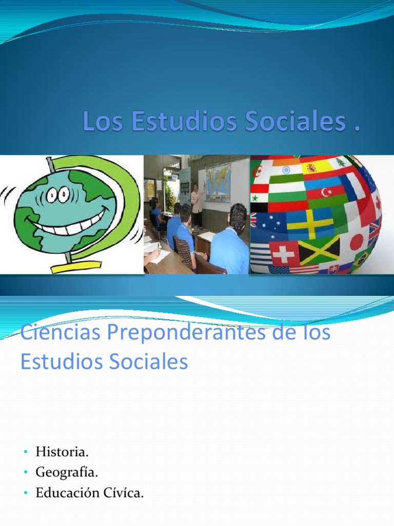 Los Estudios Sociales | Geografía | Sociedad