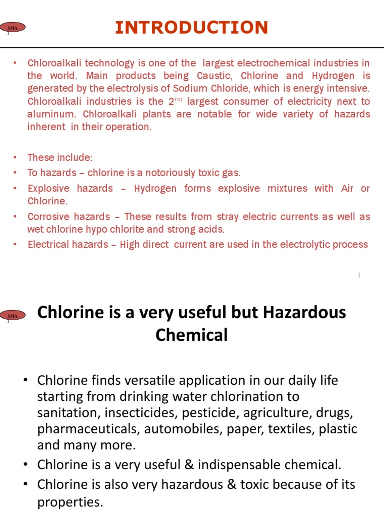 ChlorineProductionProcess & Safe Hanling | PDF | Chlorine | Gas Compressor