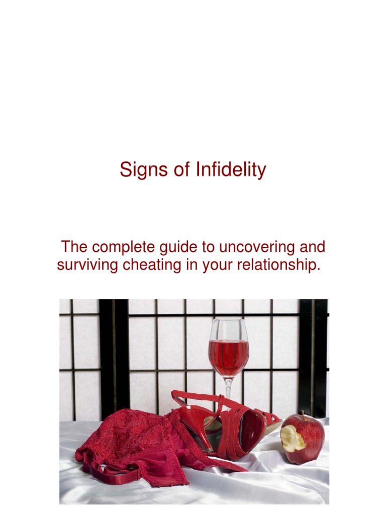 Signs of Infidelity | Infidelity | Behavioural Sciences