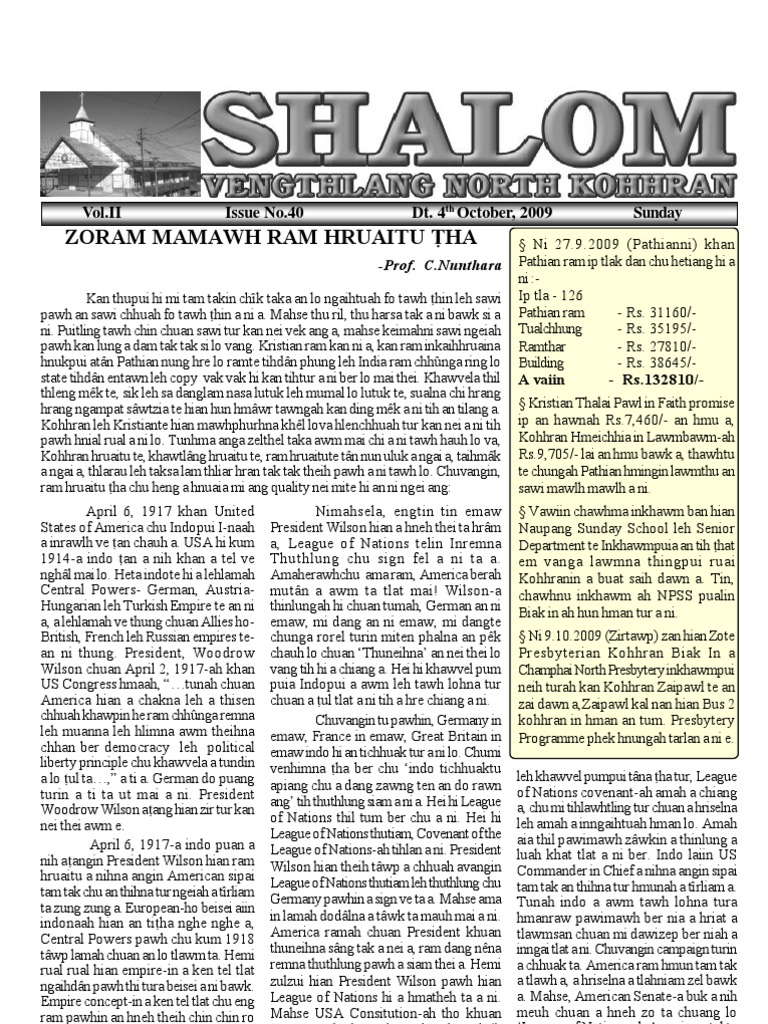 Shalom | PDF | Politics