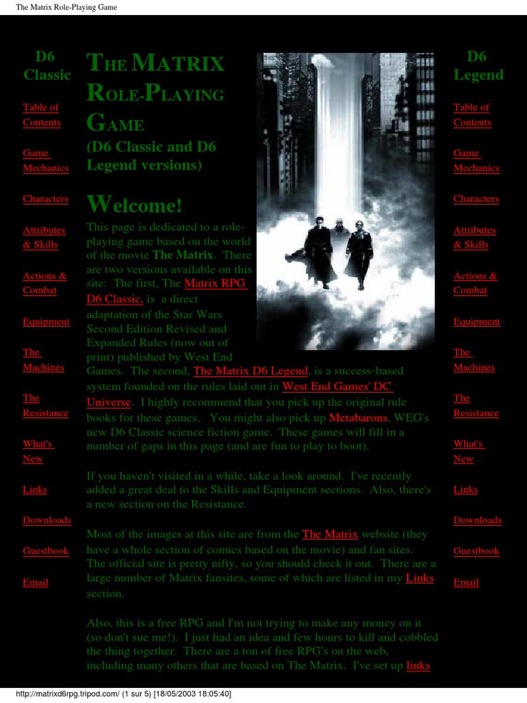 Matrix Revised | PDF | Dice | Division Of Labour