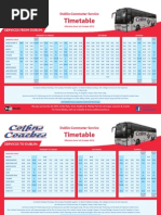 Timetable Bus 100X | PDF | Dublin | Bus Transport