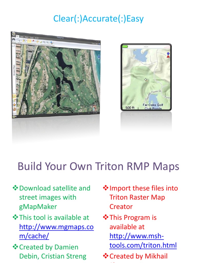 Create Triton RMP Maps | PDF | Map | Computer File