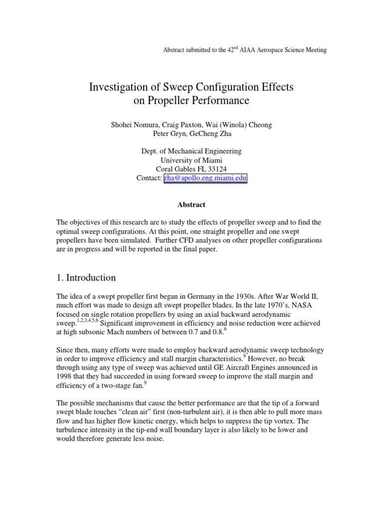 aiaa abstract.pdf | Propeller | Computational Fluid Dynamics | Free 30 ...