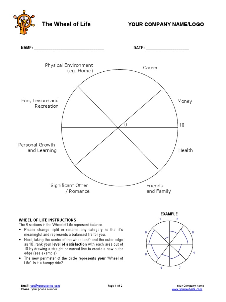 Wheel of Life Assessment Guide | PDF | Foreign Language Studies