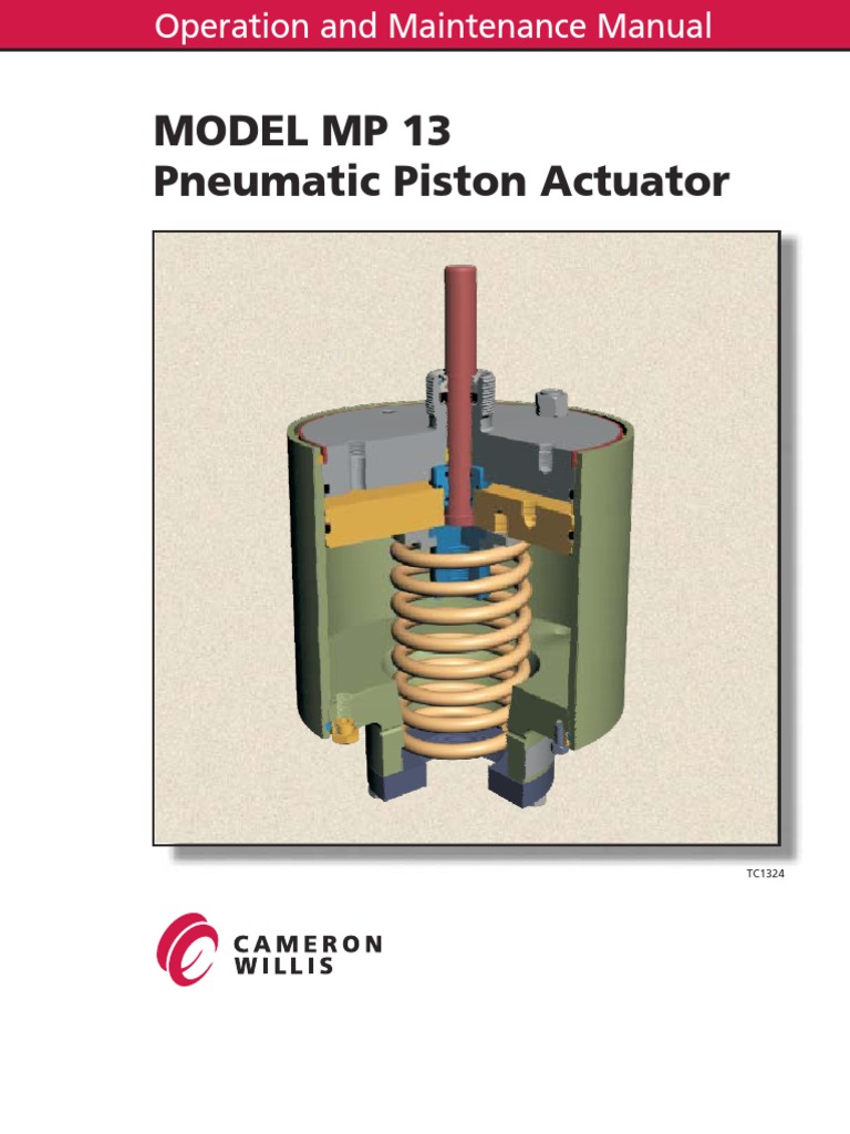 Tc1324 Mp13 Pneum Piston Act | PDF | Valve | Switch