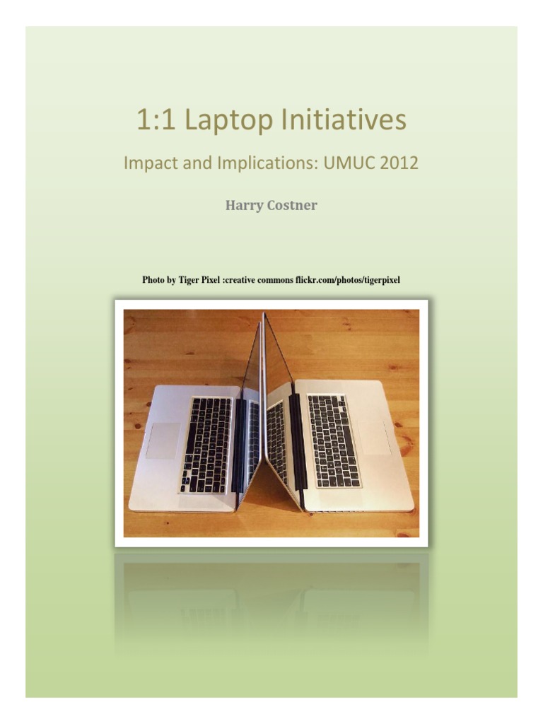 1:1 Laptop Initiatives | PDF | Standardized Tests | Educational Technology
