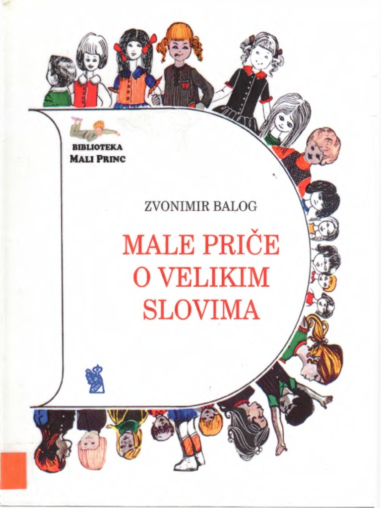 Zvonimir Balog - Male Priče o Velikim Slovima | PDF