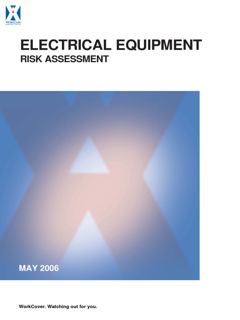 Electrical Equipment Risk Assessment Checklist 4862 | Download Free PDF ...
