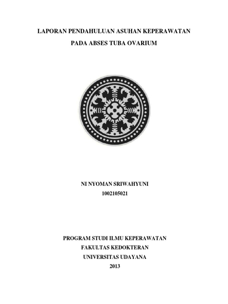 Asuhan Keperawatan Abses Tuba Ovarium | PDF | Sains & Matematika