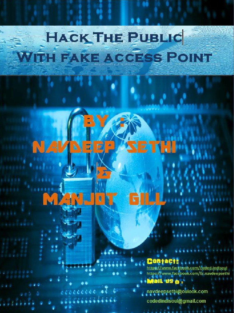 Hack The Public With Fake Access Point | PDF | Ip Address | Gateway ...
