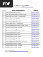 NITs Campus Area | PDF | Vocational Education | Government Of India