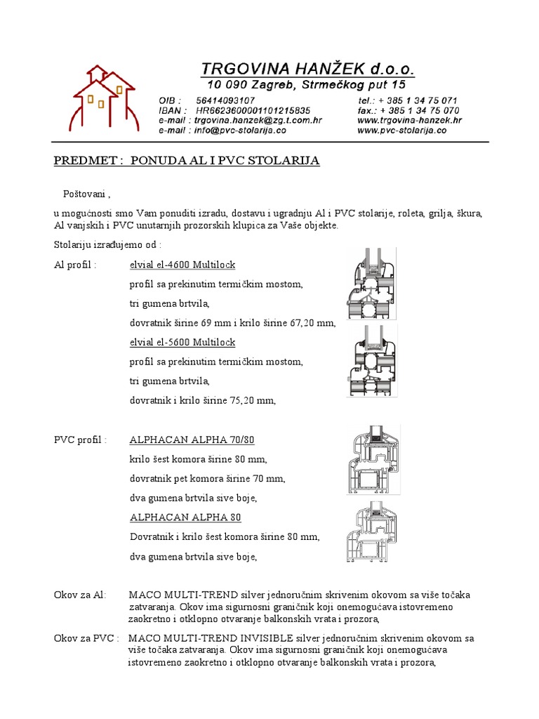 Info Ponuda | PDF