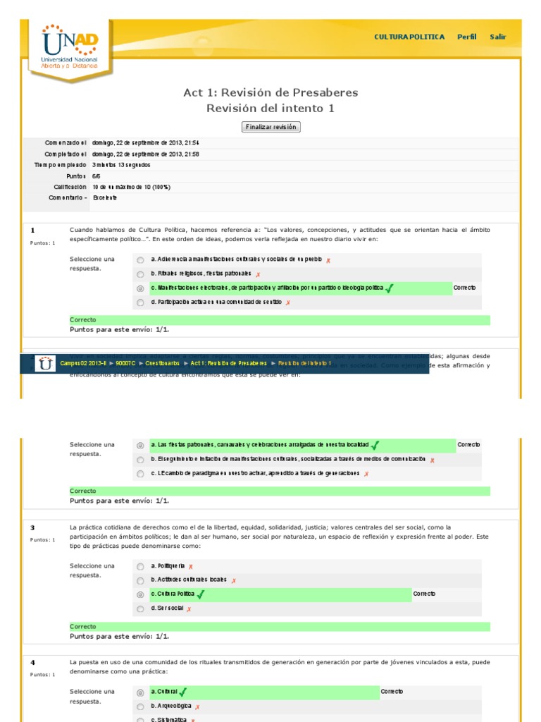 Act 1 Revisión de Presaberes PSICOLOGIA | PDF | Sociedad | Teorías sociológicas