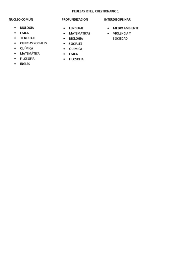 Pruebas Icfes-Biologia Cuestionario Uno | PDF | Retículo endoplásmico ...