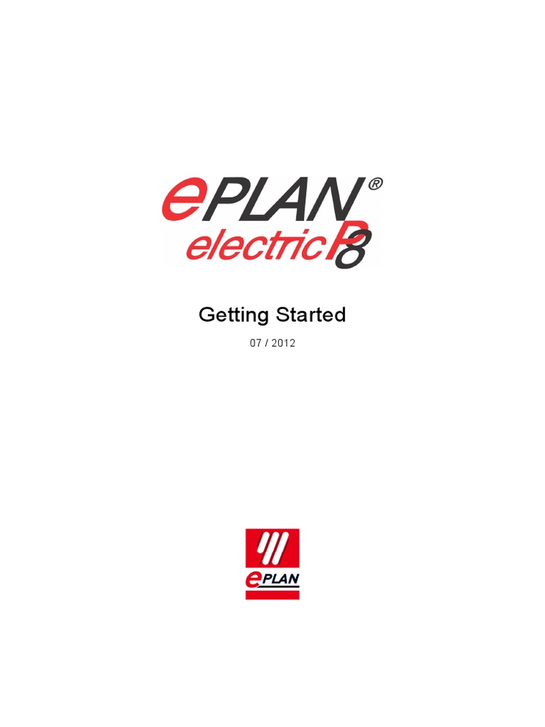 Eplan P8 2.2 Beginners Guide | PDF | Button (Computing) | Menu (Computing)