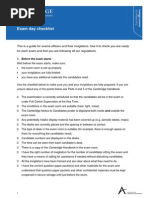 Exam Room Incident Log FINAL | PDF