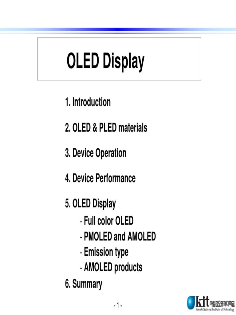 Oled Display Training | Oled | Rgb Color Model