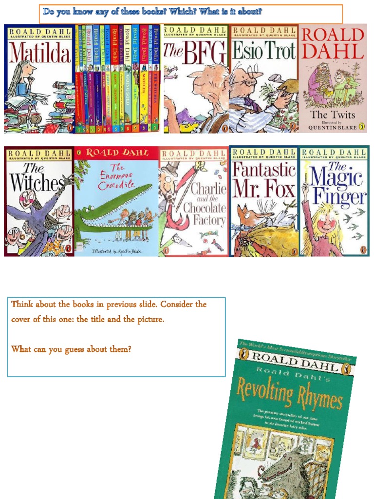 Roald Dahl and Galloping Foxley - Part 1 | PDF