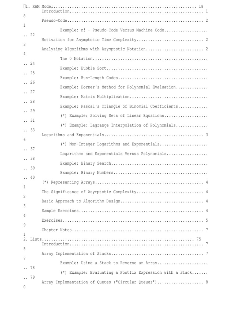 An Intro To Data Structure and Algorithm - Storer | PDF | Discrete Fourier Transform | Time ...