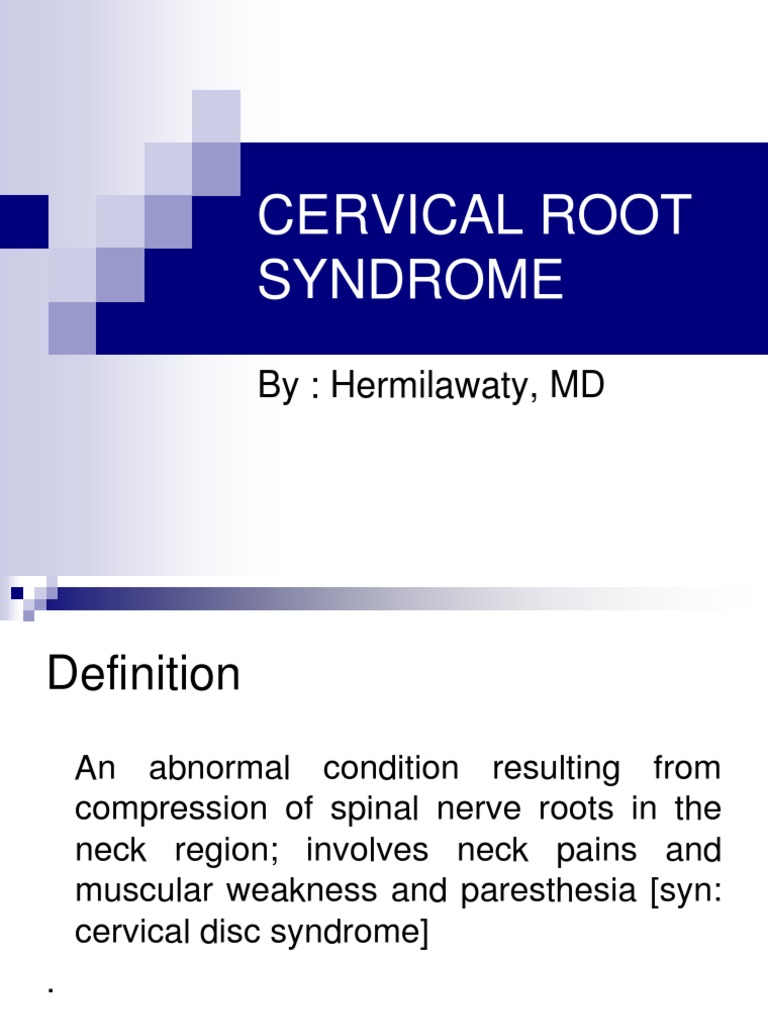 Cervical Root Syndrome | PDF | Anatomical Terms Of Motion ...