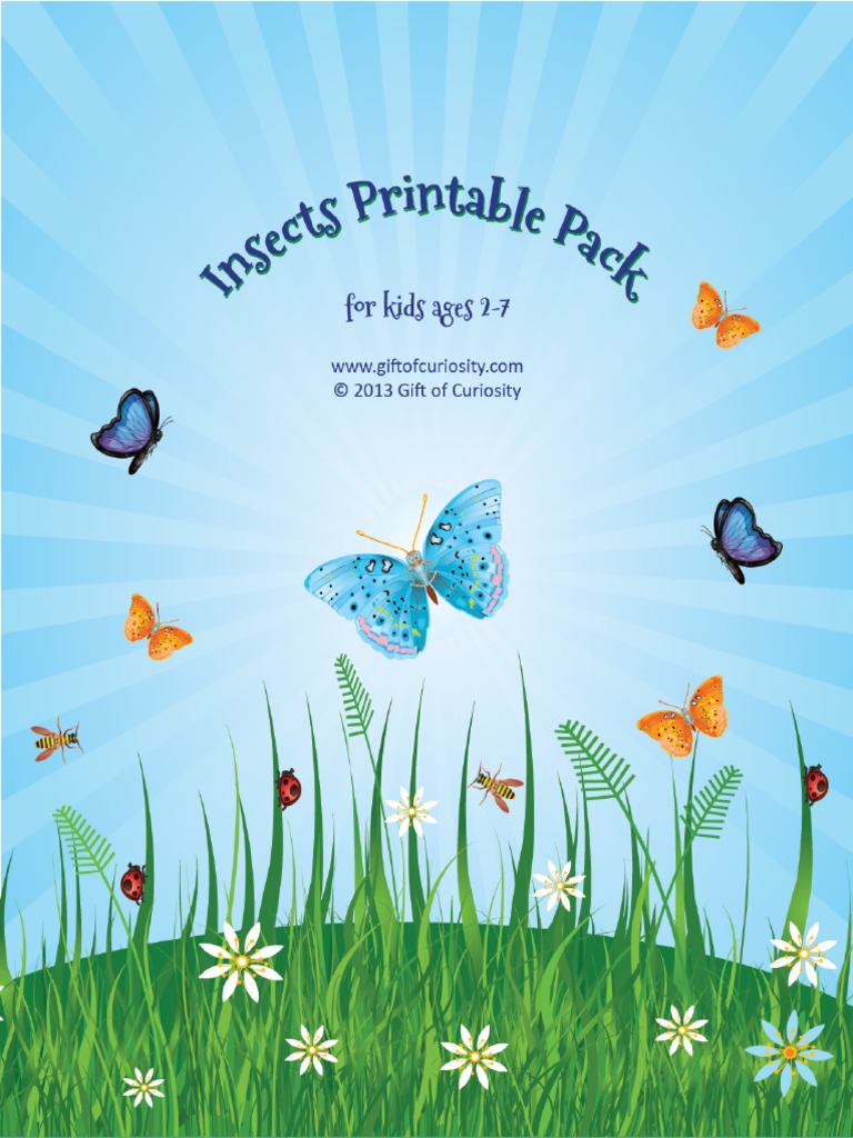 Insects Printable Pack | PDF | Computers