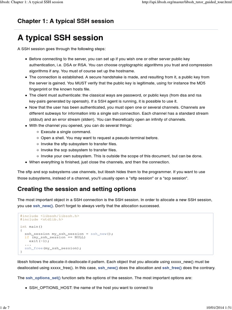 Ssh Lib Pdf Secure Shell Authentication