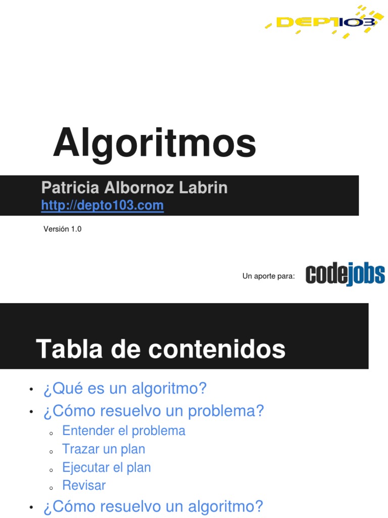 Algoritmos | PDF | Algoritmos | Lenguaje de programación