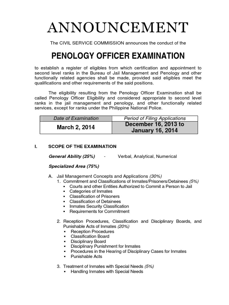 BJMP PDF | PDF | Identity Document | Prisoner