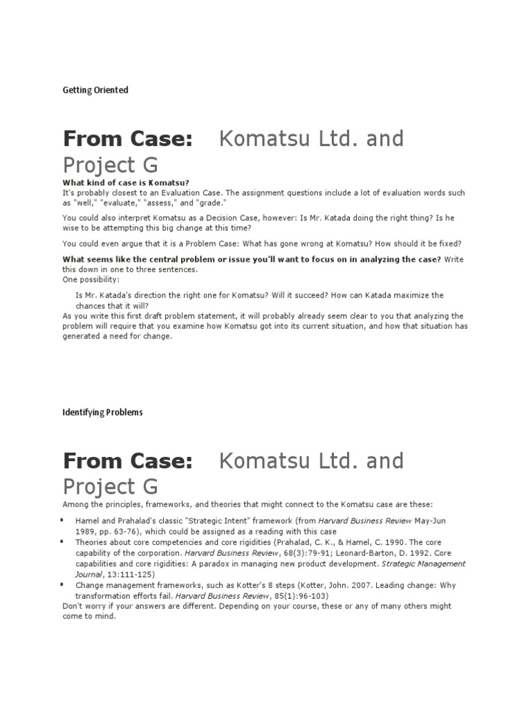 Harvard Notes | PDF | Strategic Management | Competence (Human Resources)