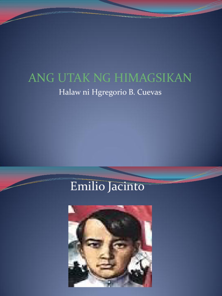 Ang Utak NG Himagsikan - Arcao, Maricar | PDF